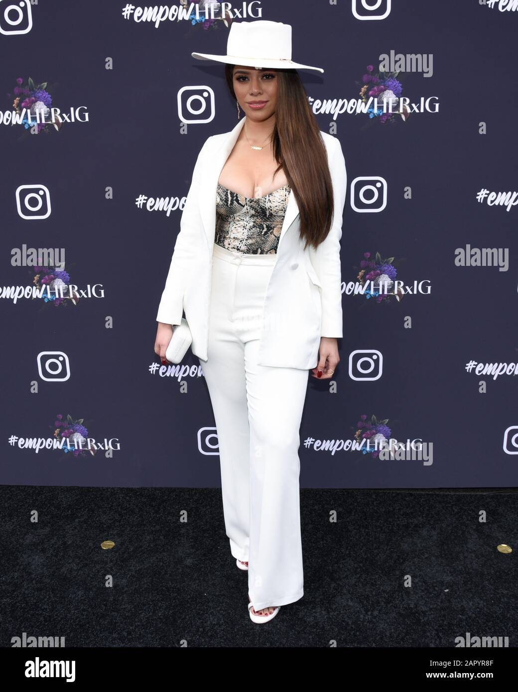 January 24, 2020, West Hollywood, CA, USA: Dinah Jane attends the ...