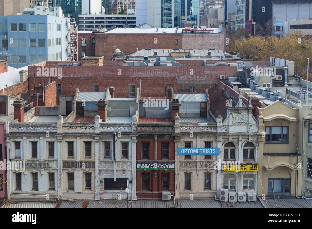 Melbourne, Australia - June 13, 2017: Historical colonial style ...