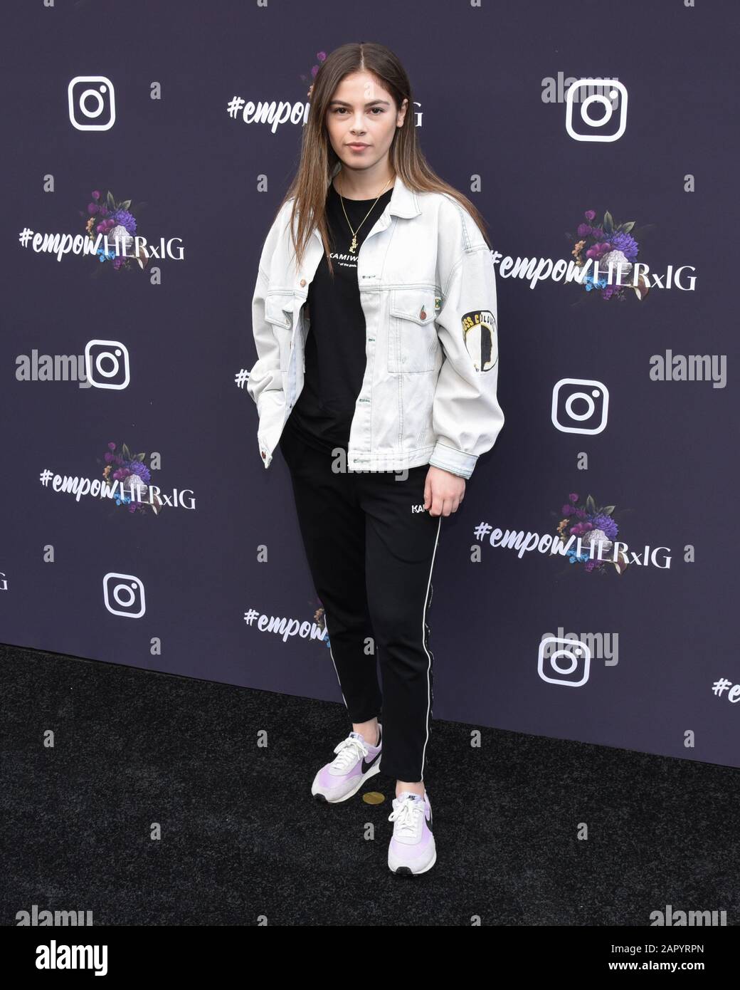 January 24, 2020, West Hollywood, CA, USA: Destiny Rogers attends the ...