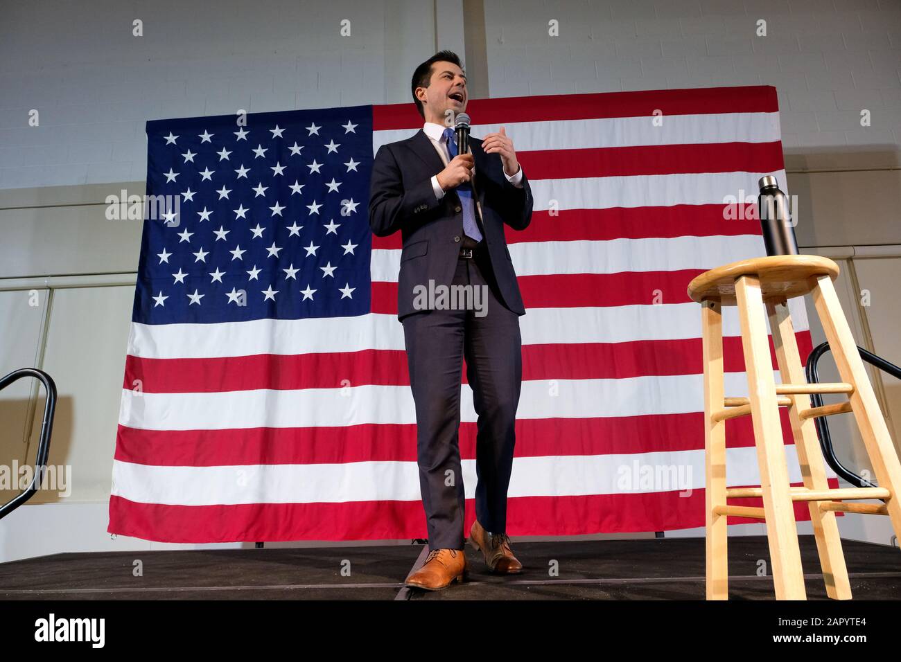 Former South Bend, Indiana Mayor and Democratic presidential candidate ...