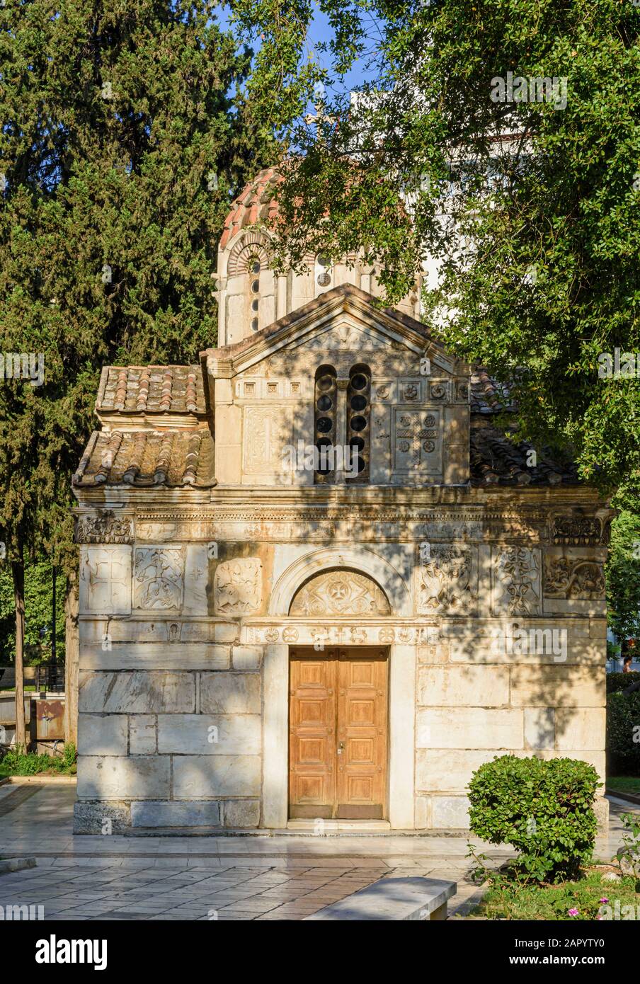 12th-century Church of Panagia Gorgoepikoos, known also as the Little ...