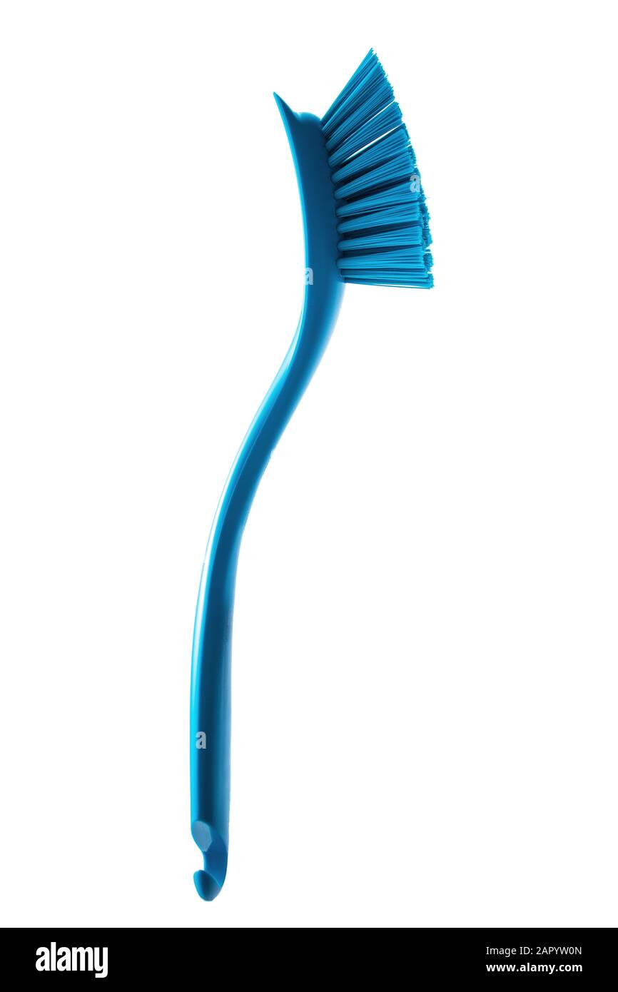 House cleaning scrubbing brush tool isolated on white background Stock ...