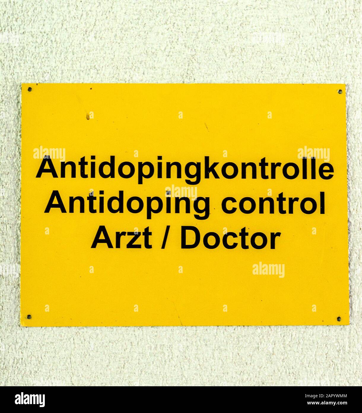 Antidoping High Resolution Stock Photography and Images - Alamy