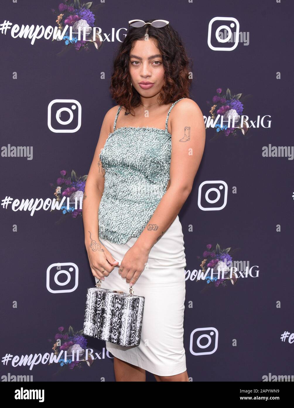 January 24, 2020, West Hollywood, CA, USA: Kiana LedÃ© attends the ...