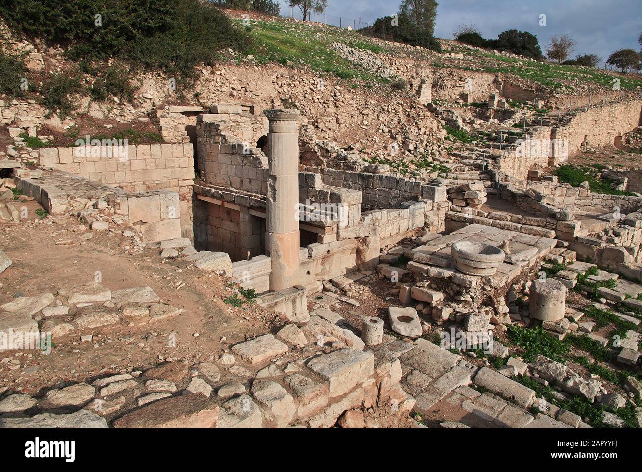 Amathus ruins hi-res stock photography and images - Alamy