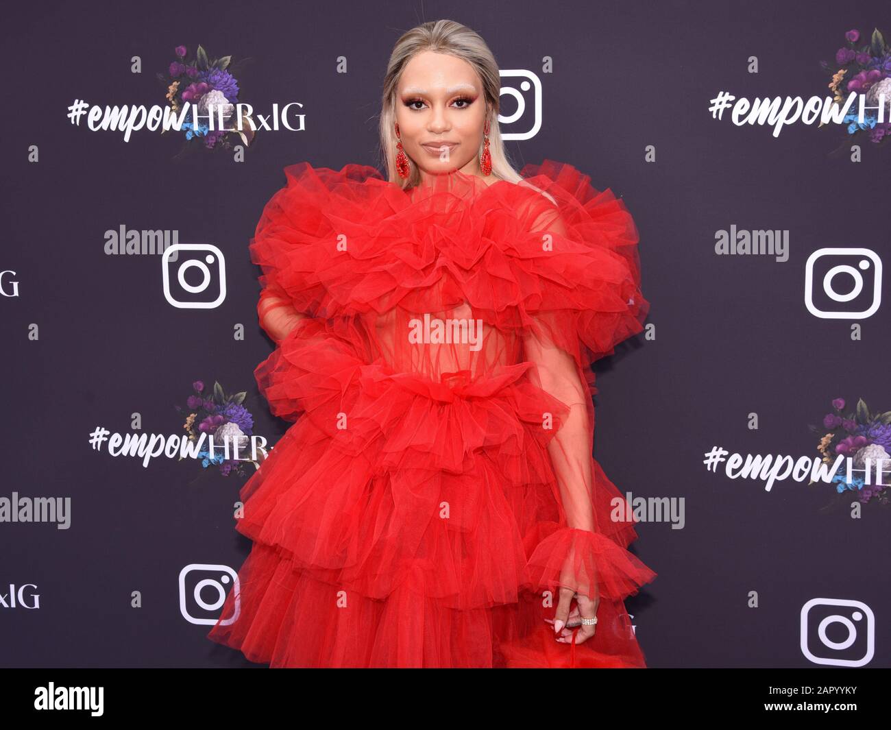 January 24, 2020, West Hollywood, CA, USA: Louise ChantÃ¡l attends the ...