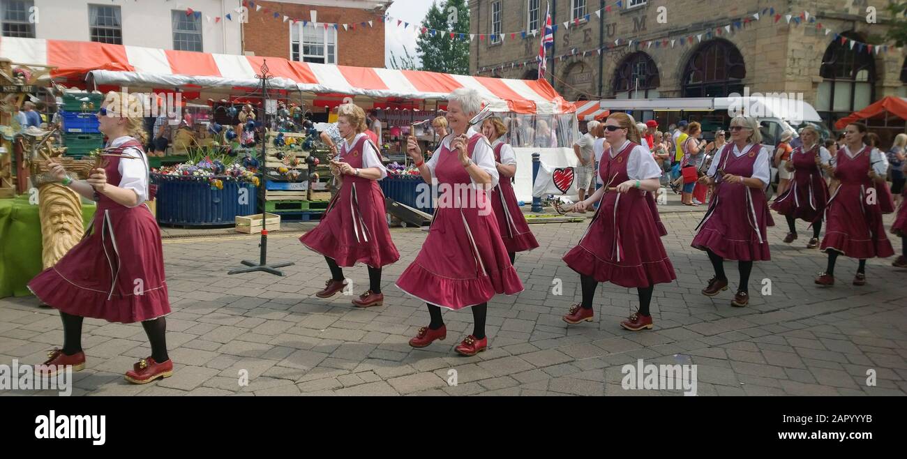 folk festival warwick england uk Stock Photo - Alamy