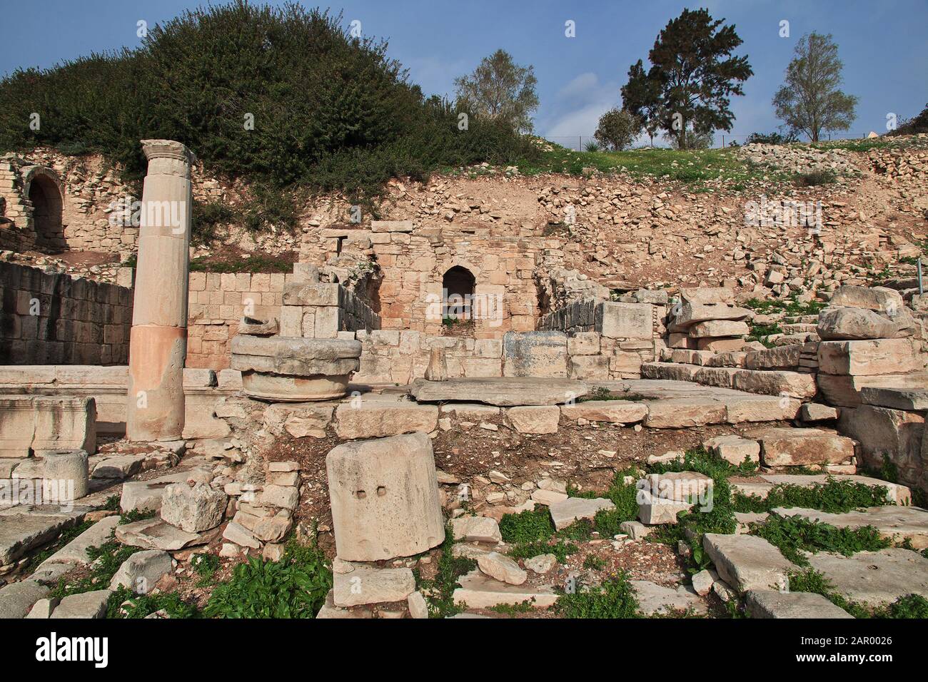 Ruins ancient city amathus limassol hi-res stock photography and images ...