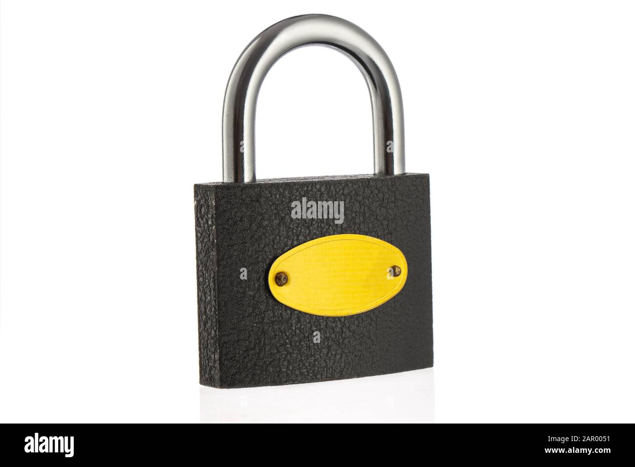 Padlock isolated on white background Stock Photo - Alamy