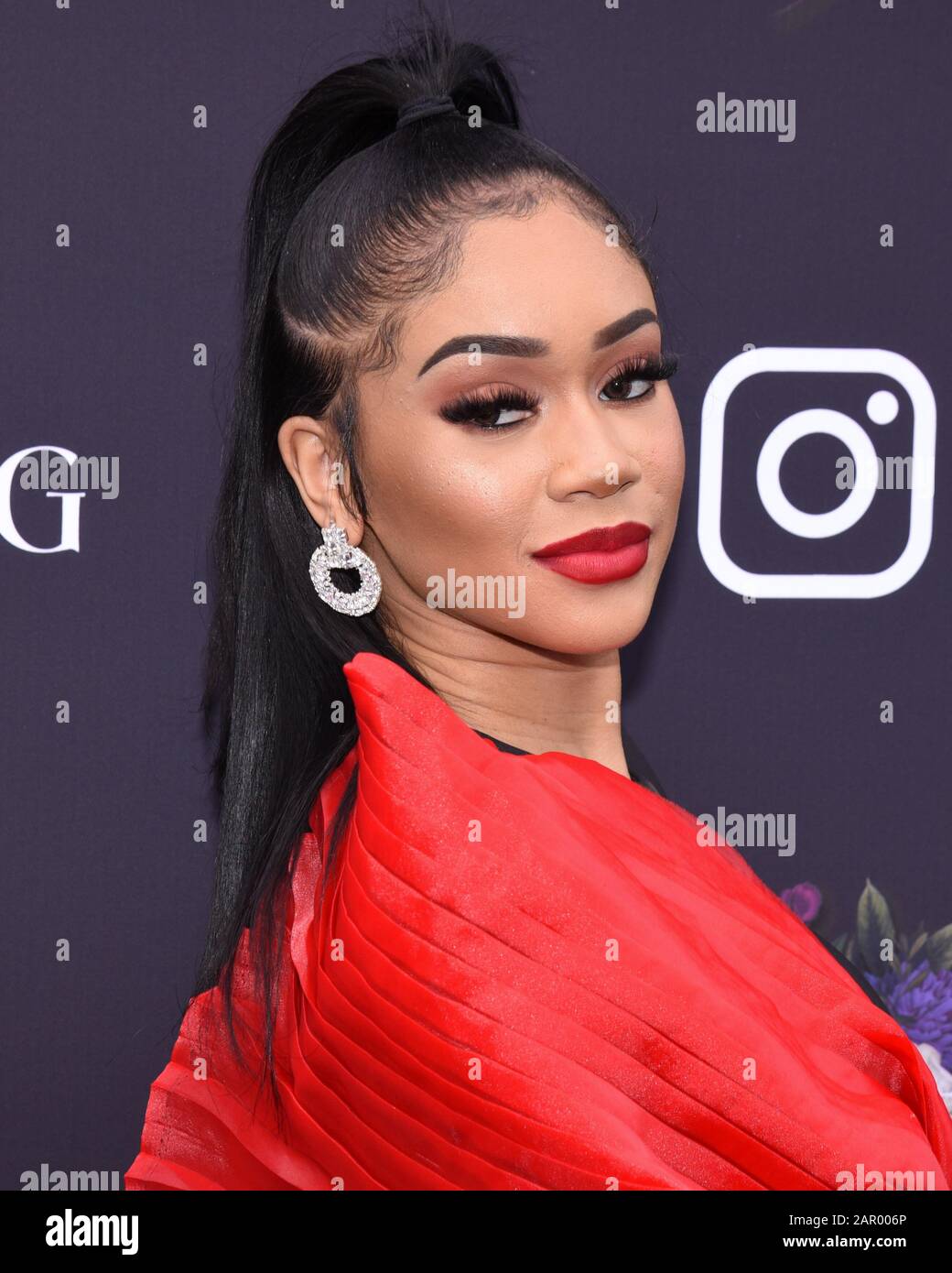 January 24, 2020, West Hollywood, CA, USA: Saweetie attends the ...