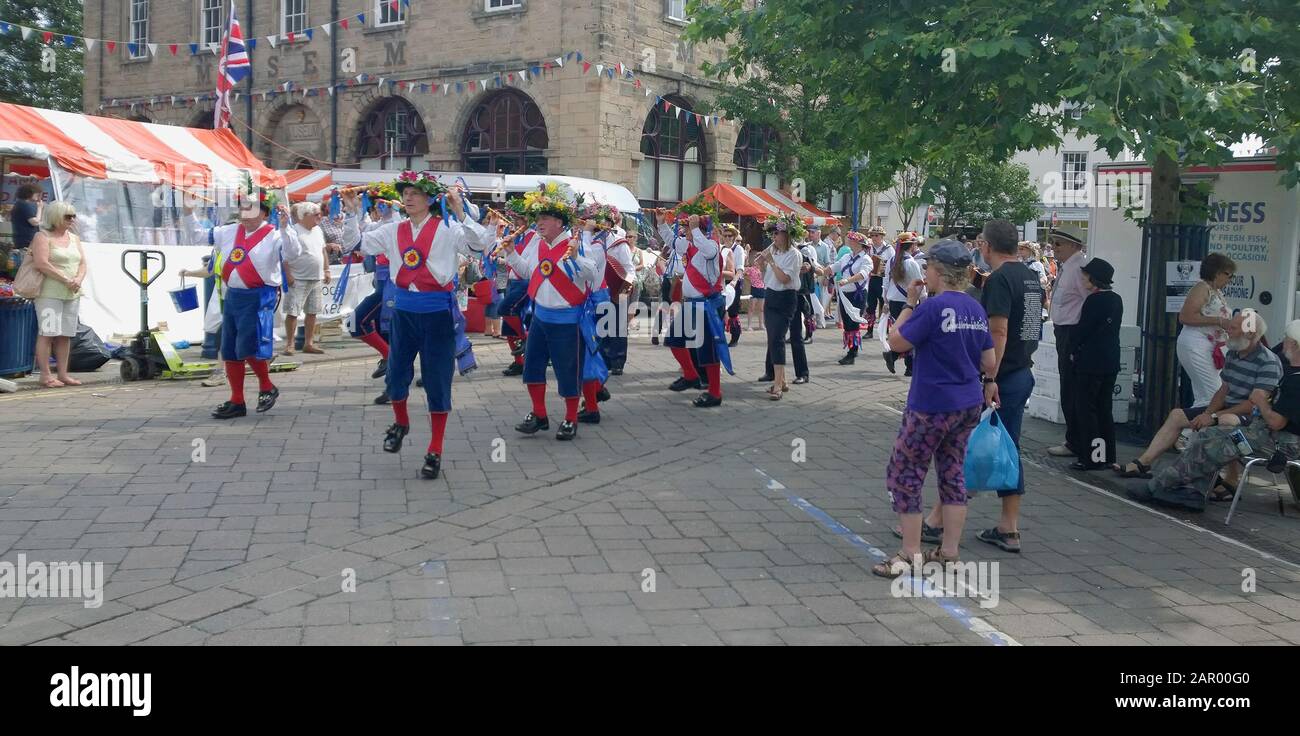 folk festival warwick england uk Stock Photo - Alamy