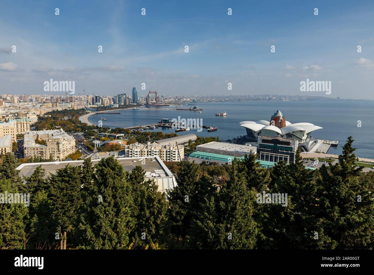 Caspian sea aerial hi-res stock photography and images - Alamy