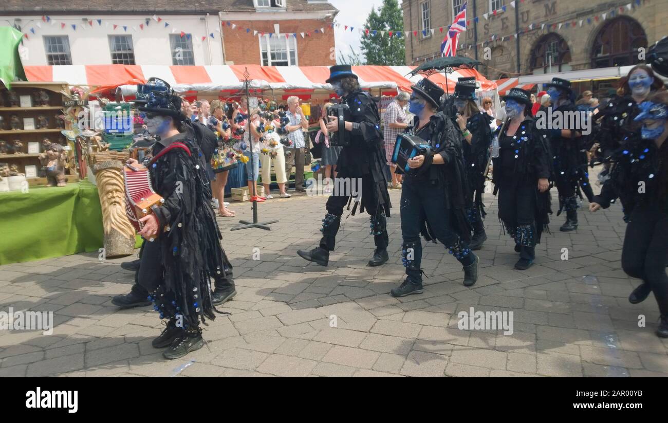 folk festival warwick england uk Stock Photo - Alamy
