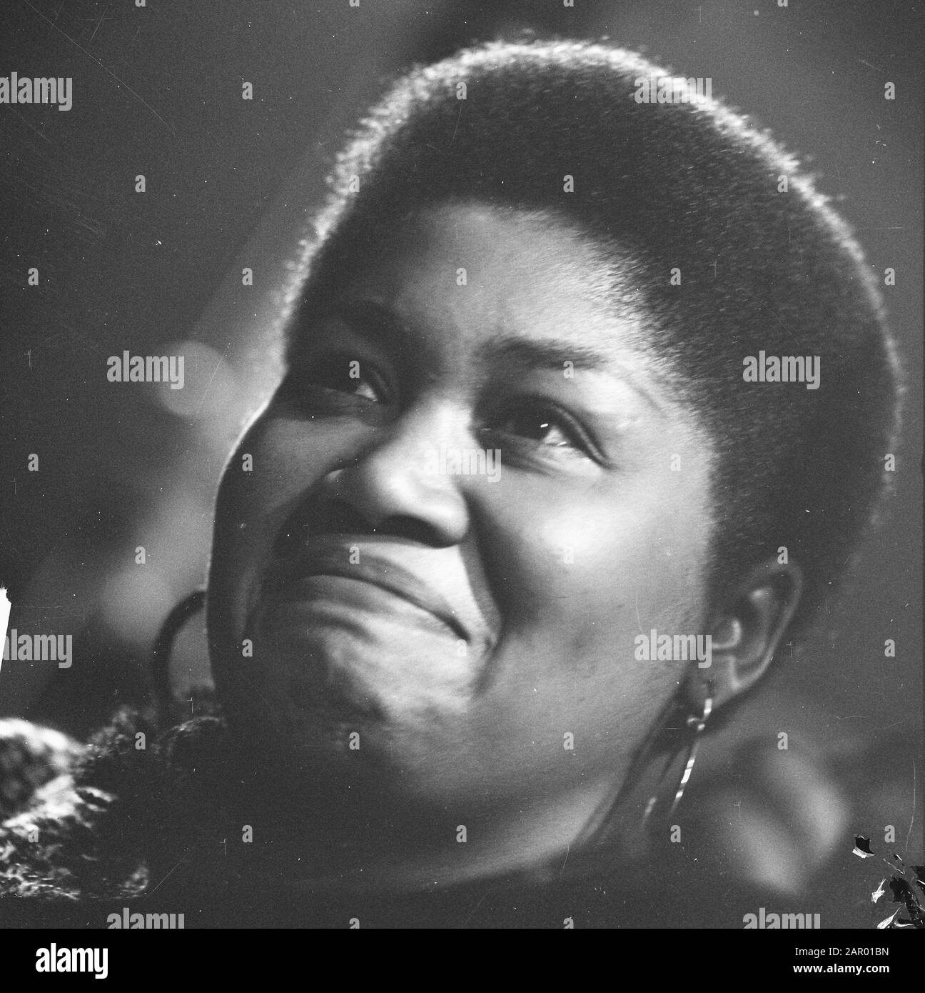 Odette, gospel singer in Amsterdam. Portrait Date: 4 December 1961 ...