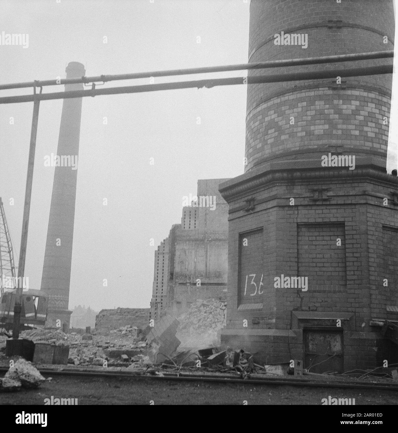 Chimney columns Black and White Stock Photos & Images - Alamy