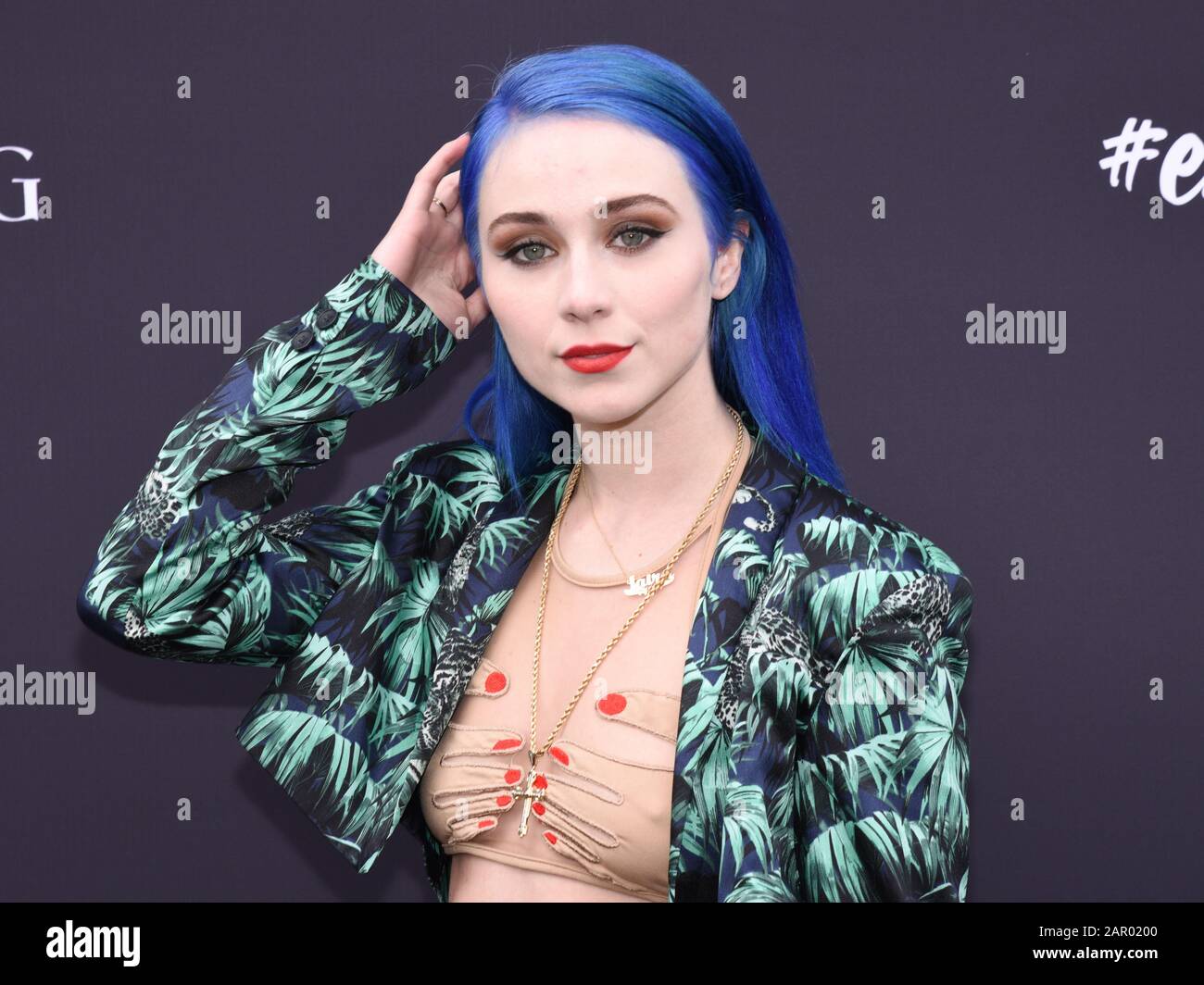 January 24, 2020, West Hollywood, CA, USA: Jaira Burns attends the ...