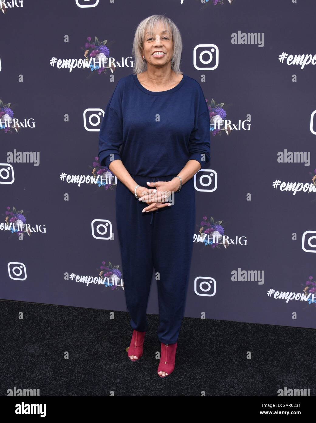 January 24, 2020, West Hollywood, CA, USA: Gail Mitchell attends the ...