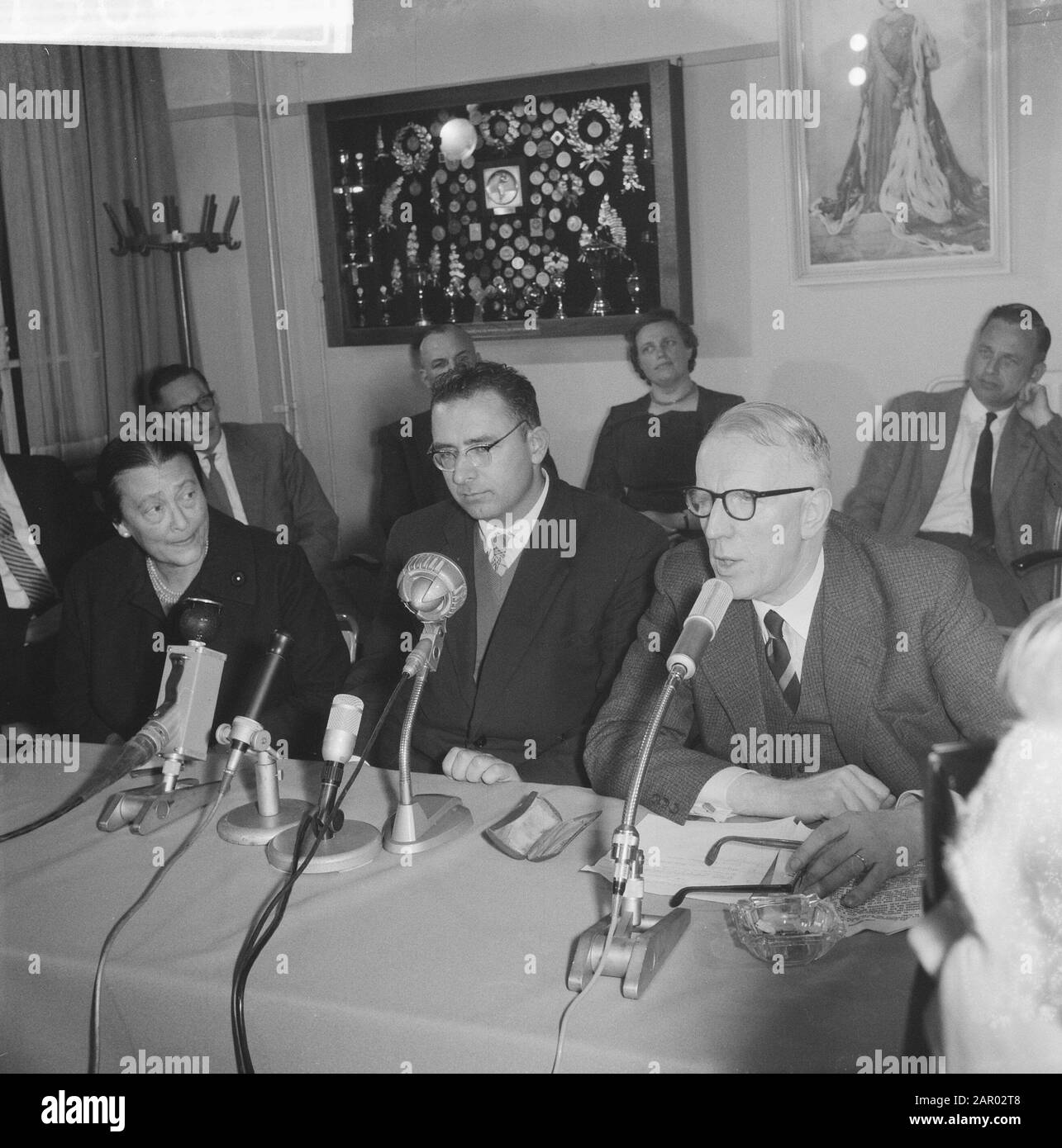 Press conference at Goloeb Police Headquarters. Goloeb and mr. de ...