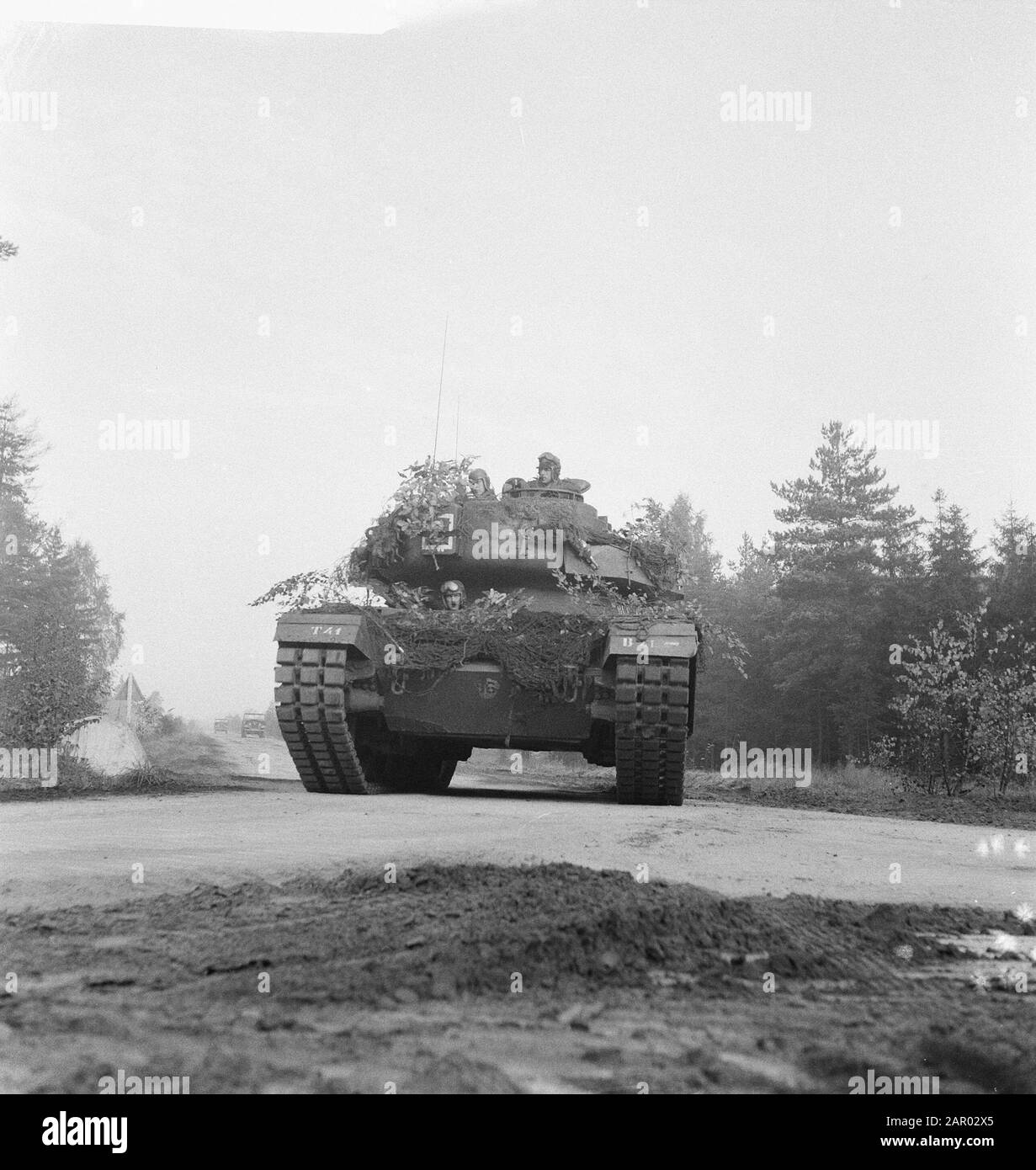 Army exercise in Germany. Centuriontanks on the rise Date: 12 October ...