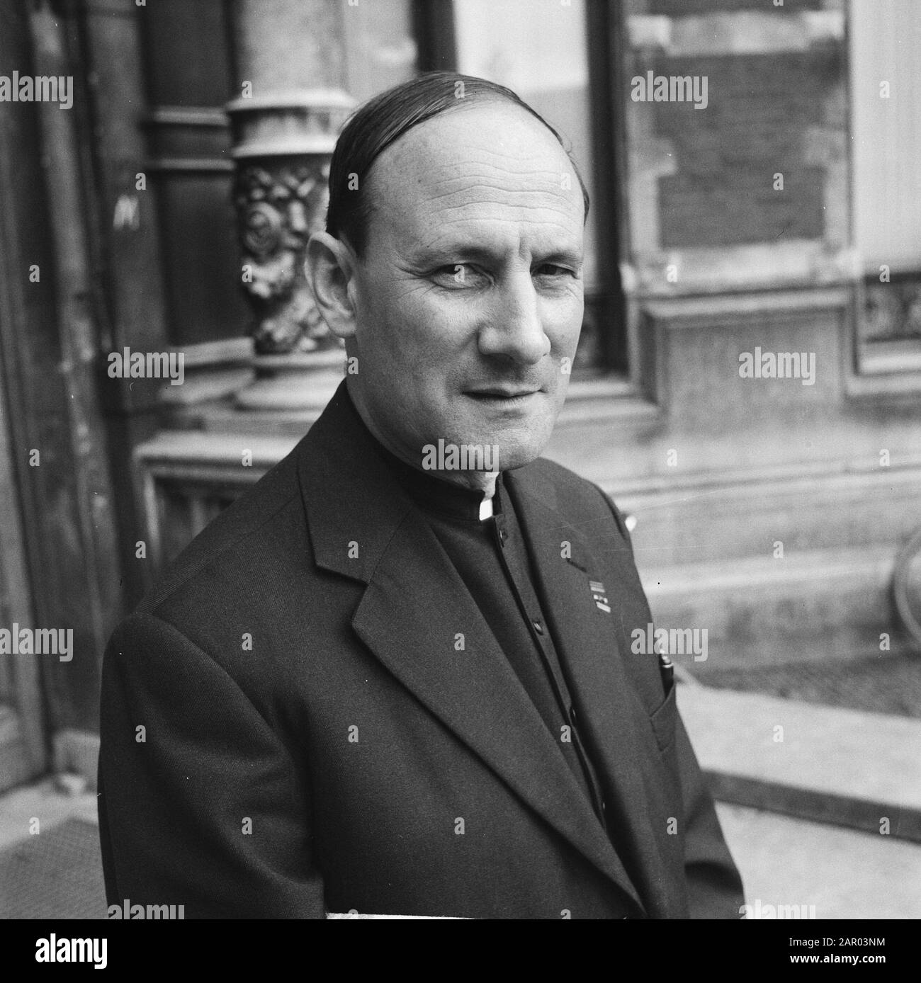 Pater Pire portrait Date: 28 May 1962 Location: Utrecht Keywords ...