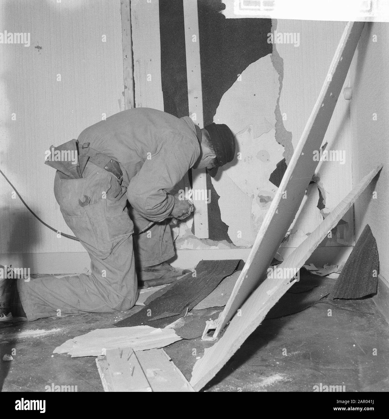 Apartment building on the Vijzelstraat restored Date: April 9, 1962 ...