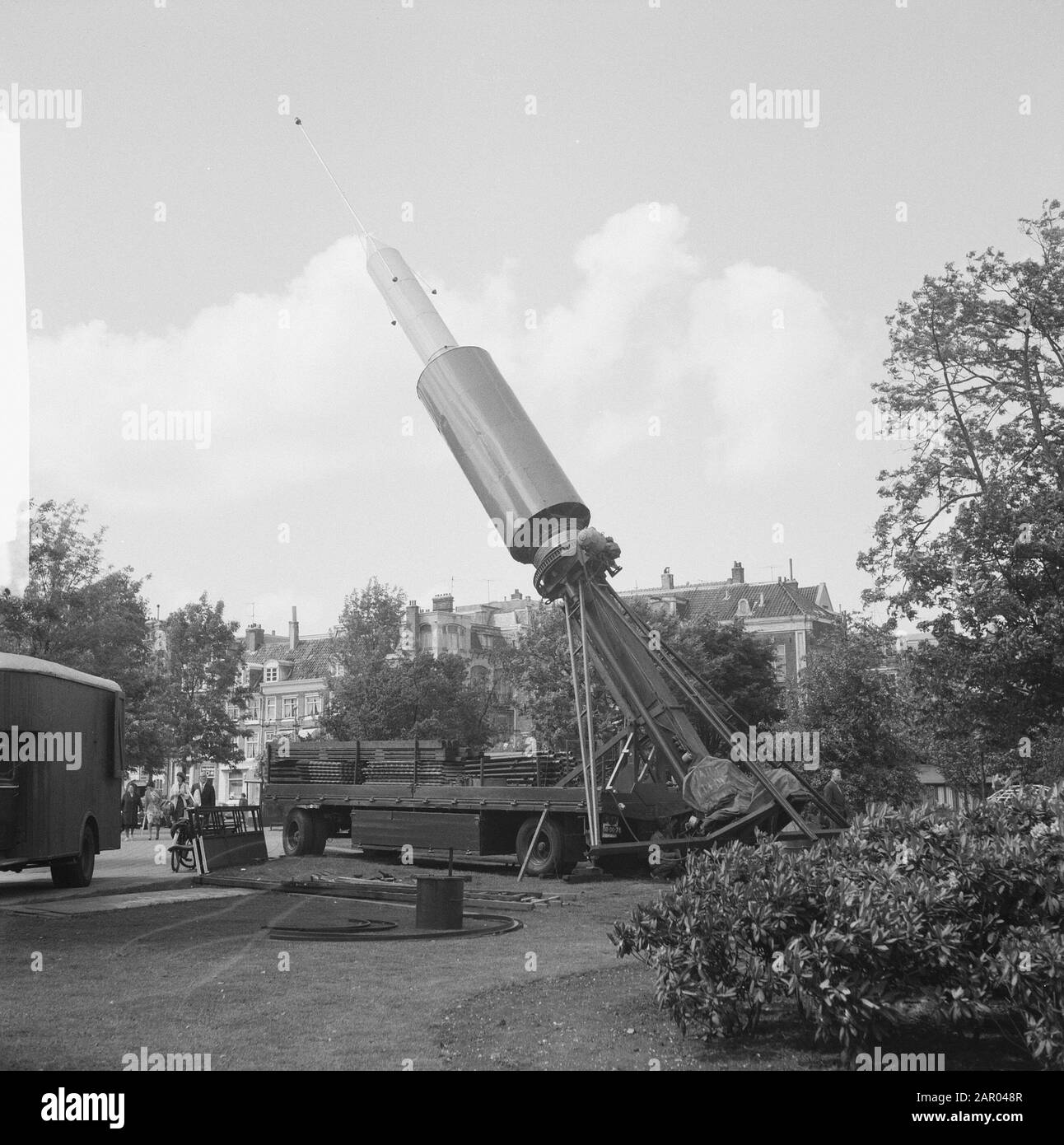 Nike rocket on Frederiksplein (Fairground street) Date: June 19, 1962 ...