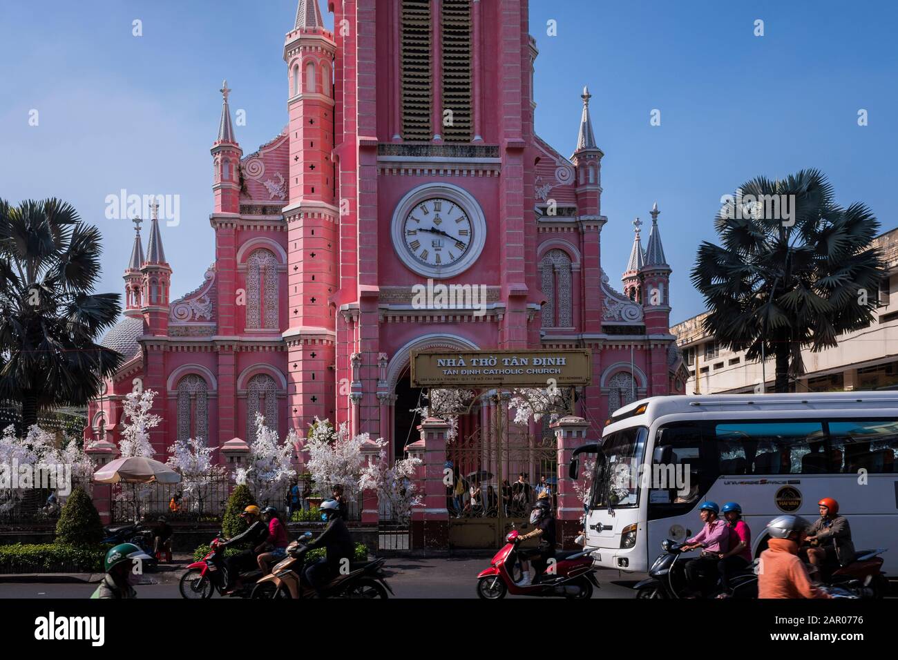 Tan Dinh Church Saigon is a Romanian-style church in Ho Chi Minh City ...