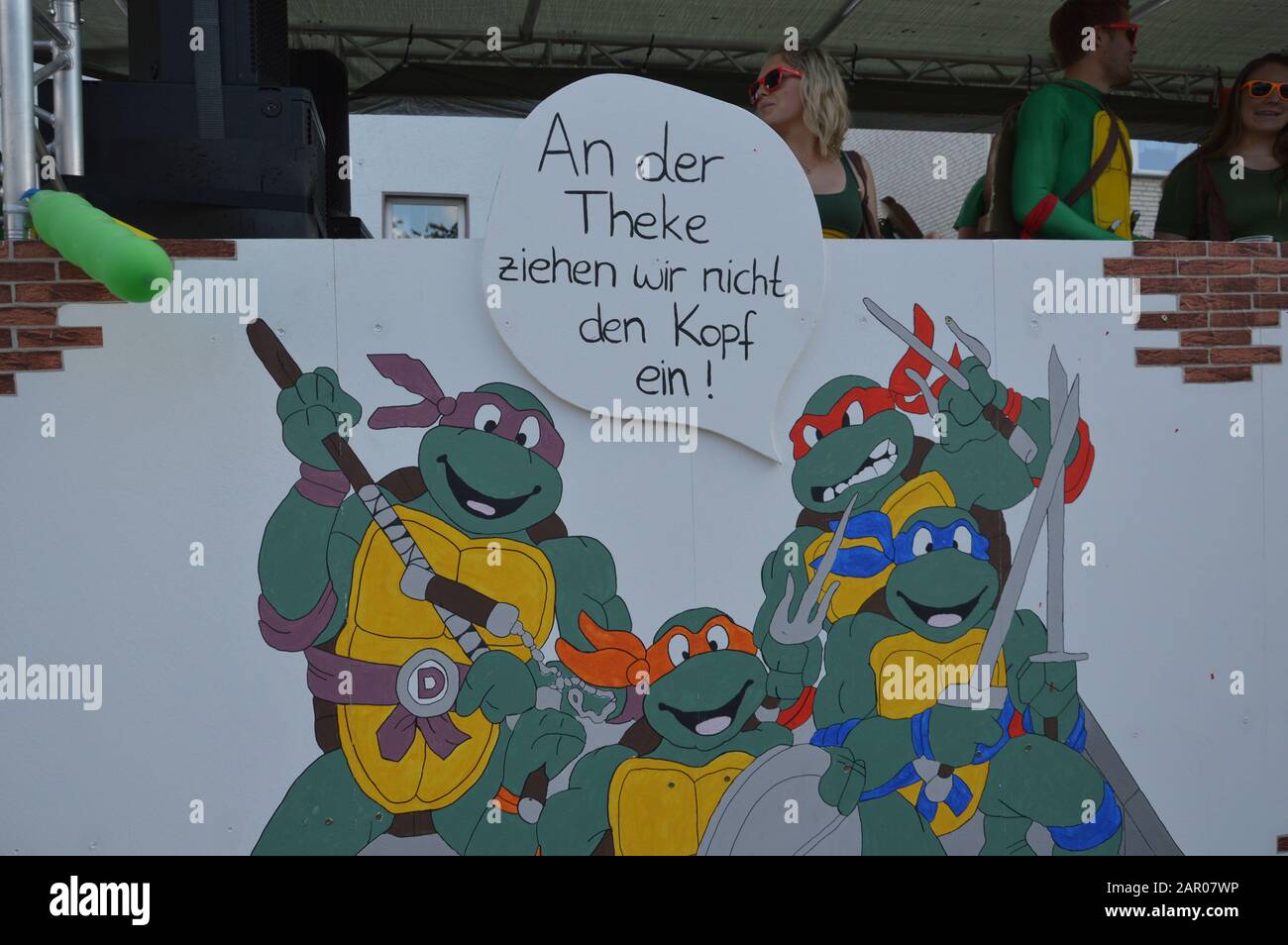 Street Parade at the local festival in Kalletal 2017,Germany Stock ...
