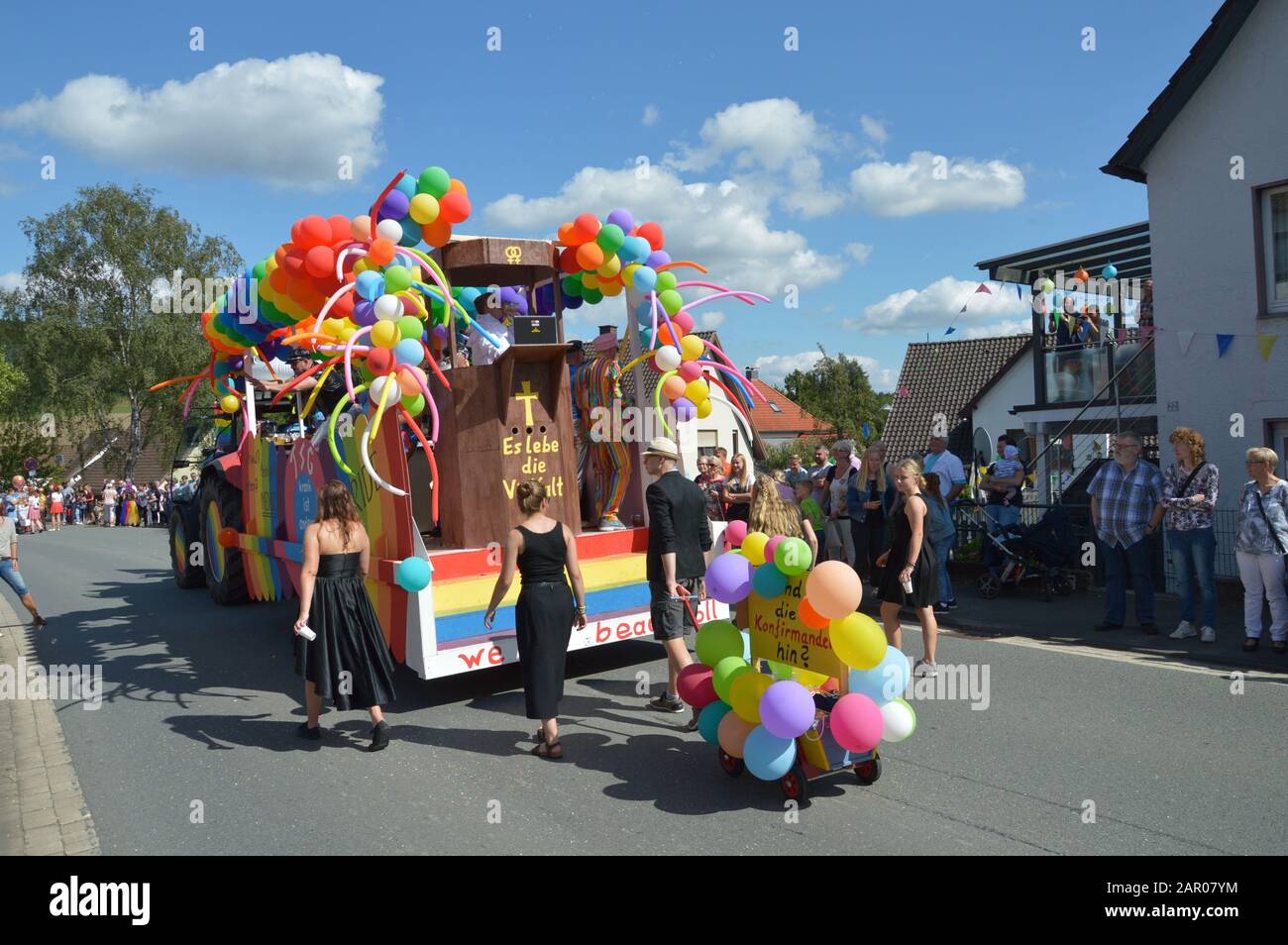 Local Festival and street parade in Kalletal 2017 Stock Photo - Alamy