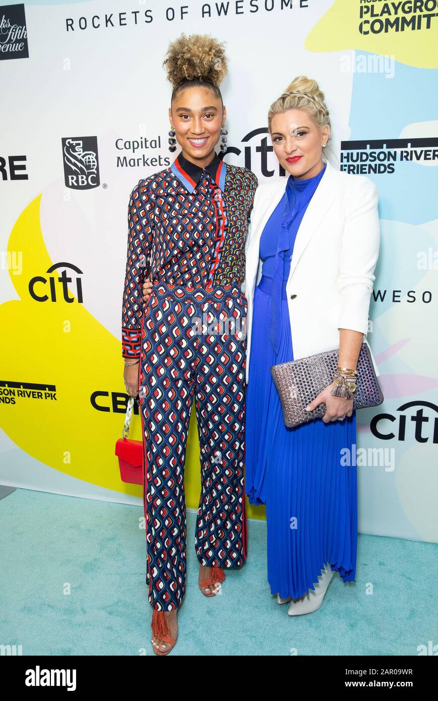 New York, USA. 24th Jan, 2020. Ally Love and Bethany D'Meza attend ...