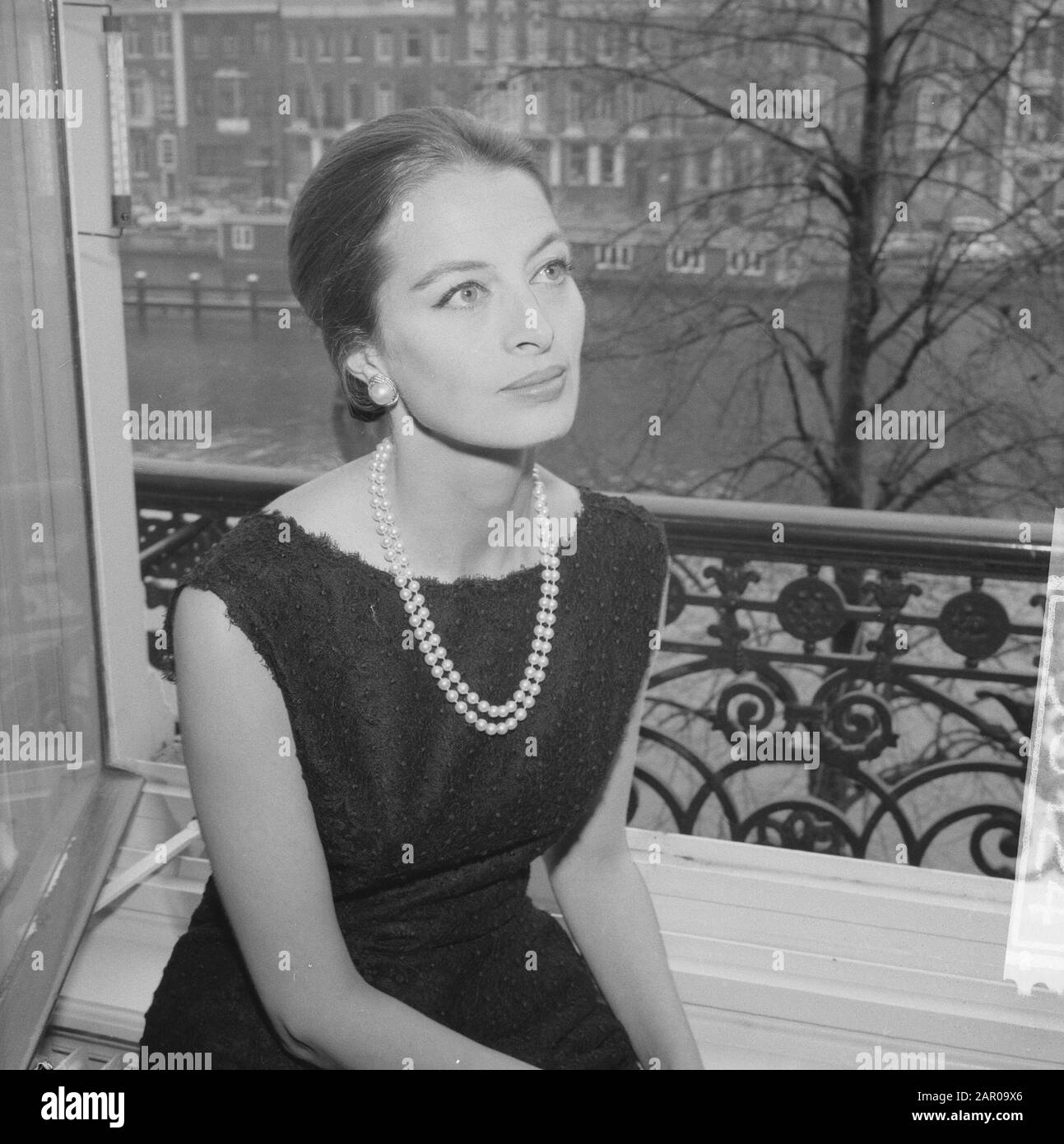 French actress Capucine Date: April 25, 1962 Keywords: actresses, movie ...