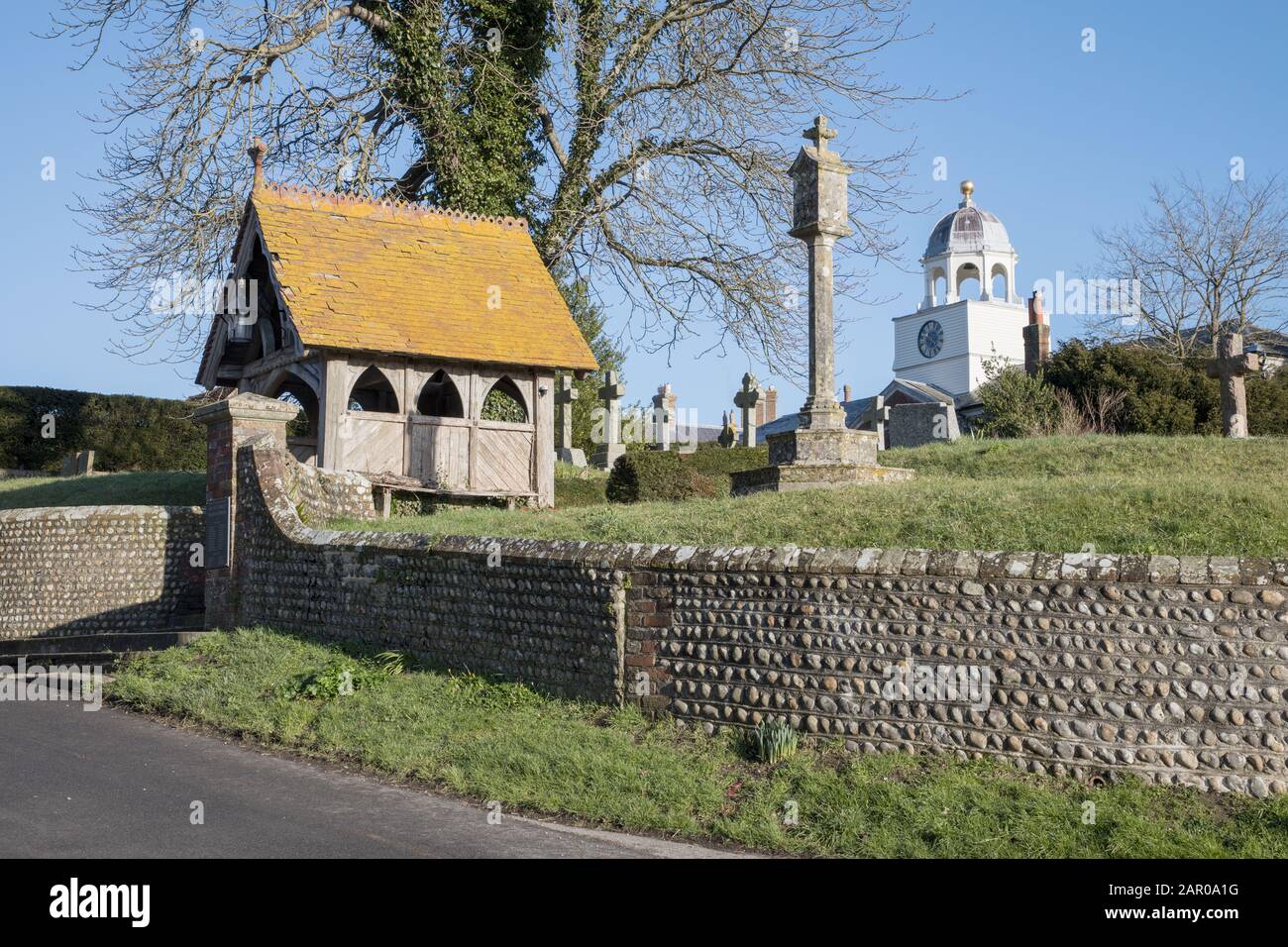 Glynde village hi-res stock photography and images - Alamy