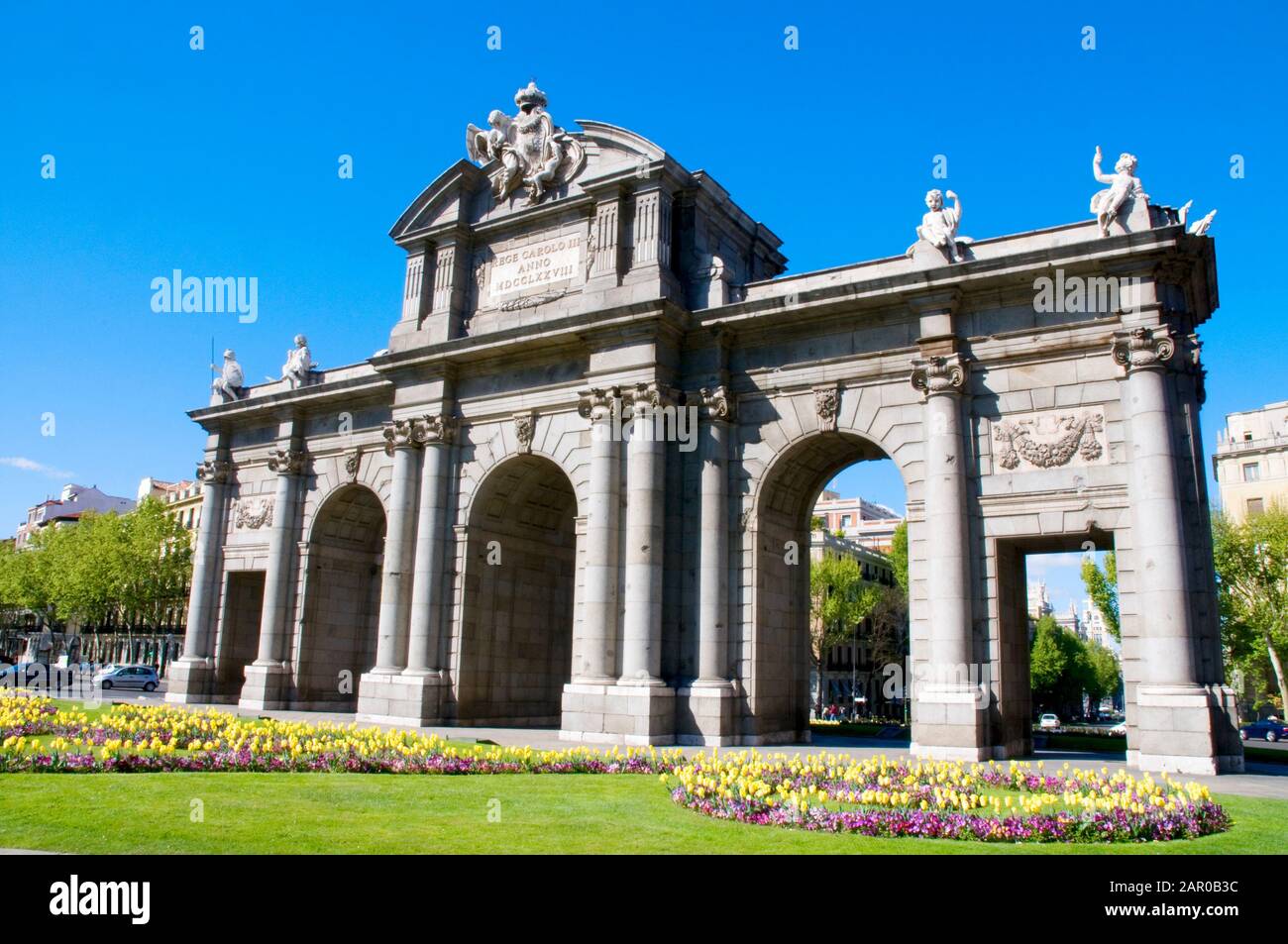 Alcala Gate. Madrid, Spain Stock Photo - Alamy