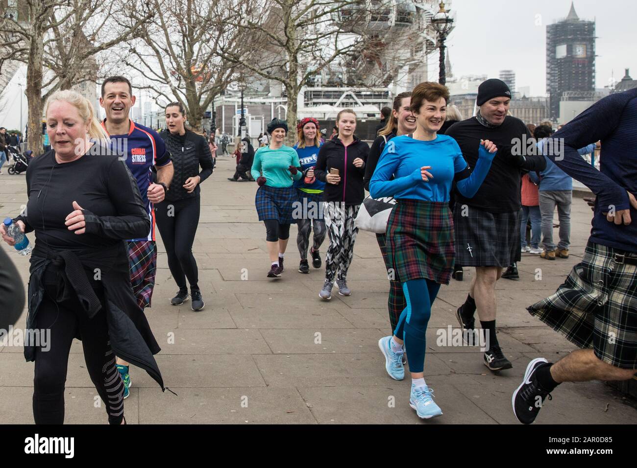 Runner in kilt hi-res stock photography and images - Alamy