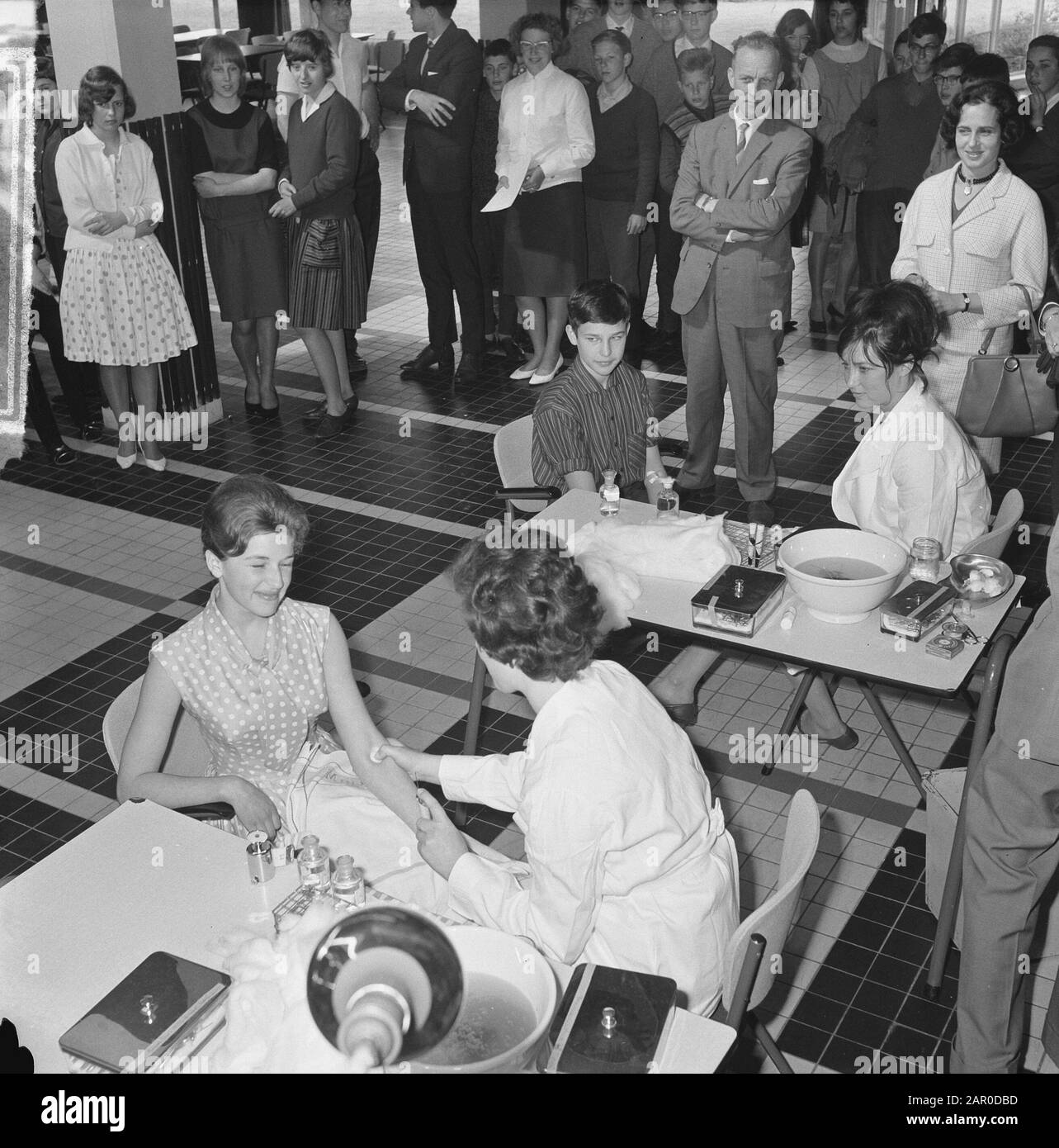 Blood type analysis Black and White Stock Photos & Images - Alamy