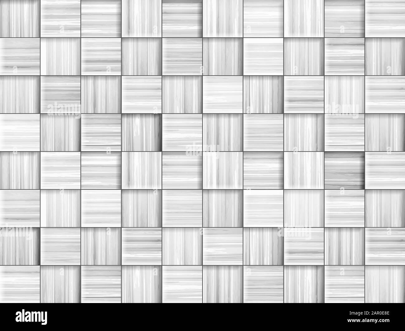 Background formed by wooden square blocks. Vector illustration Stock ...