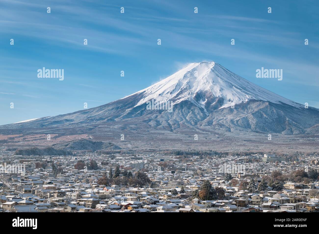 Fujiyama winter hi-res stock photography and images - Alamy