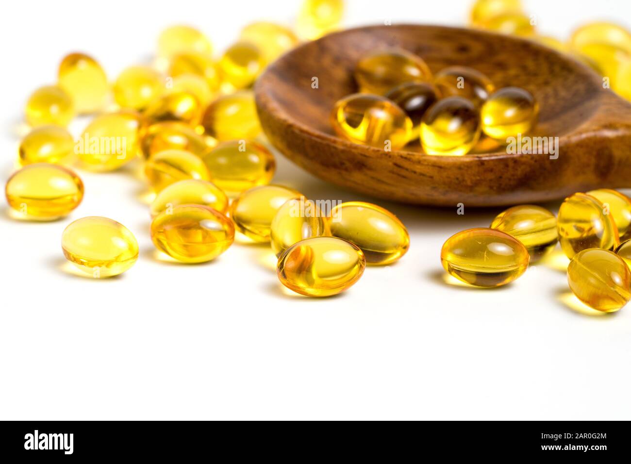 Vitamin D3 supplement capsules - science based nutrition Stock Photo ...