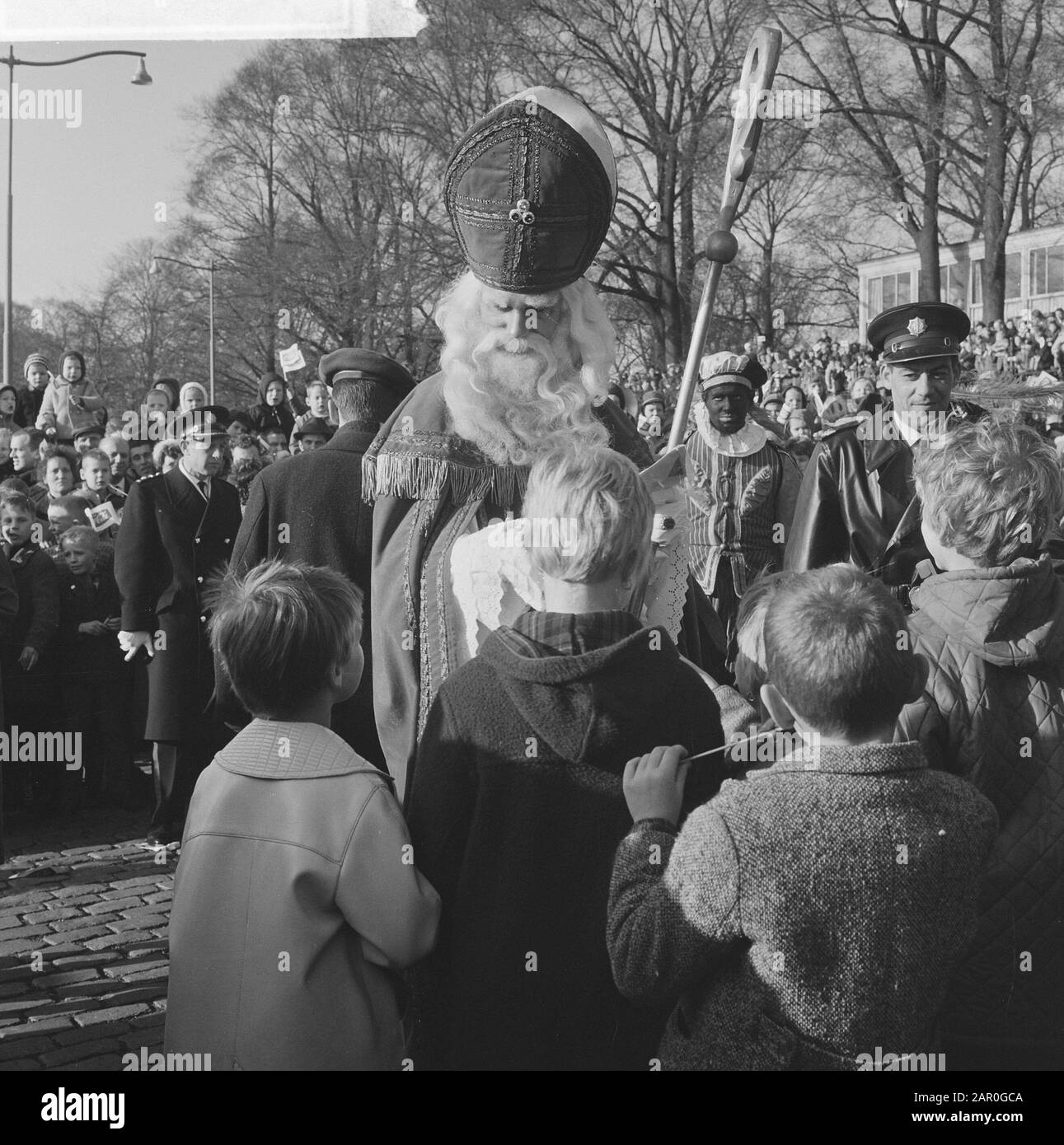 Sinterklaas children Black and White Stock Photos & Images - Alamy