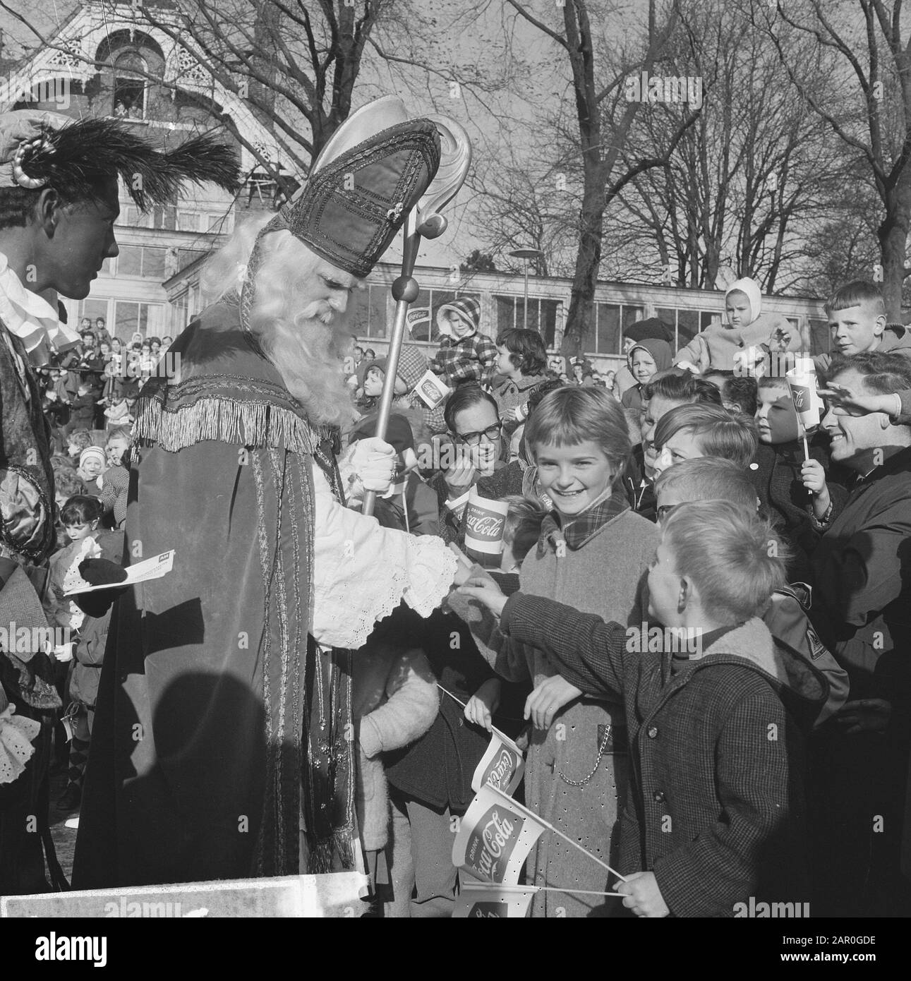 Sinterklaas children Black and White Stock Photos & Images - Alamy