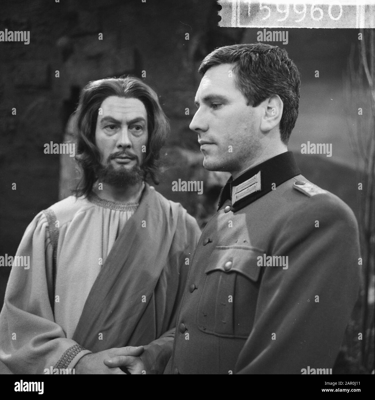 Television game Wonder aan de Danube revue KRO, French Vorstman (beard ...