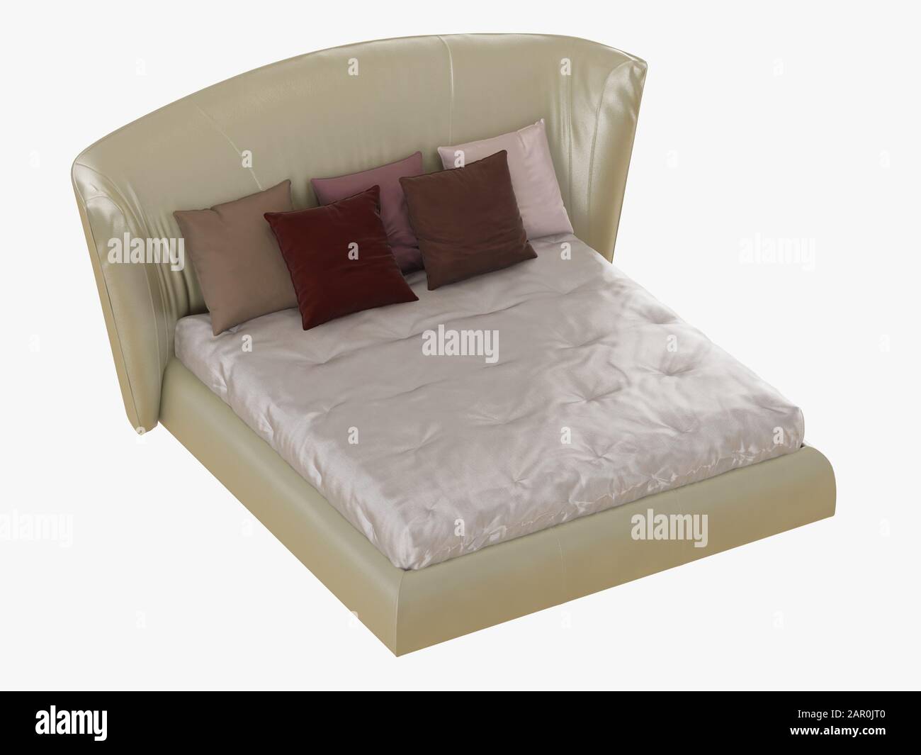 Bed side view nobody Cut Out Stock Images & Pictures - Alamy