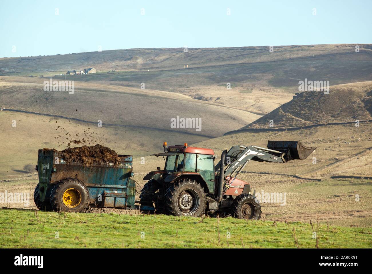 Muck spreading hi-res stock photography and images - Alamy