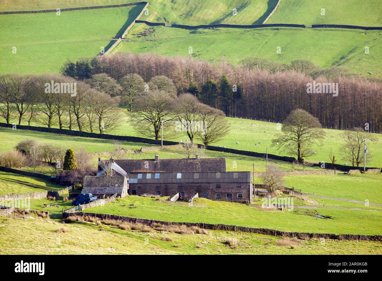 Peak district farm hi-res stock photography and images - Alamy