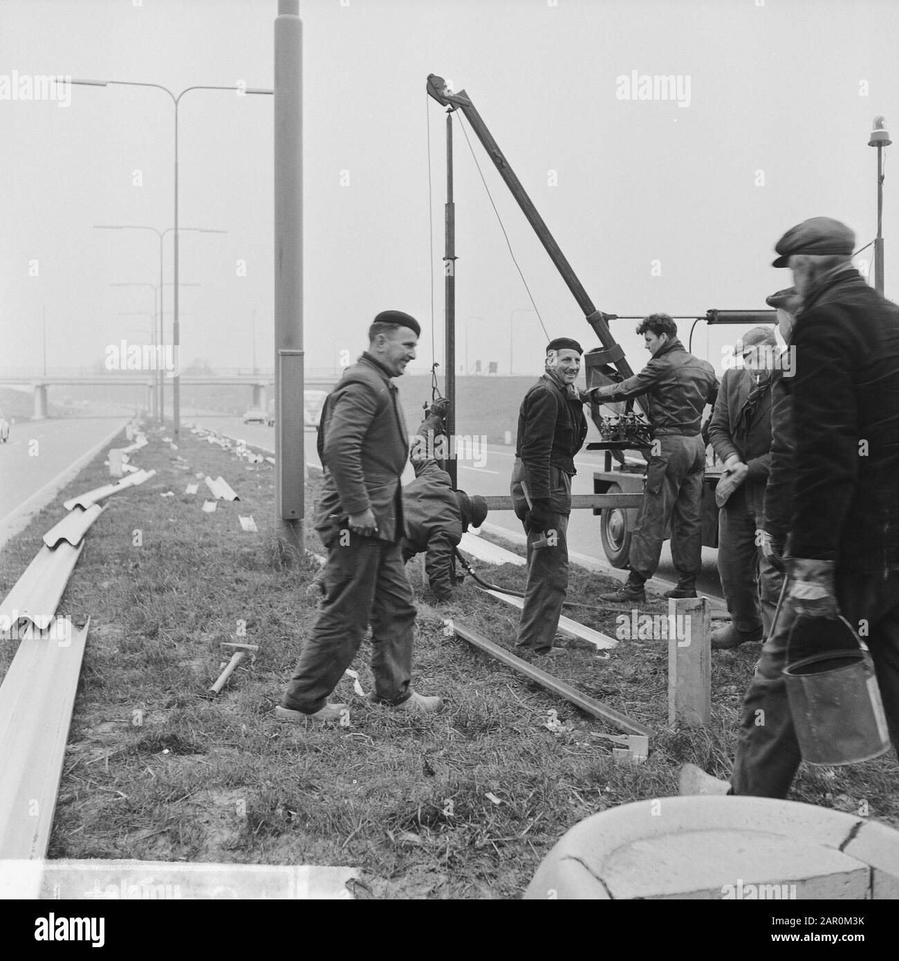 Roadway security Black and White Stock Photos & Images - Alamy