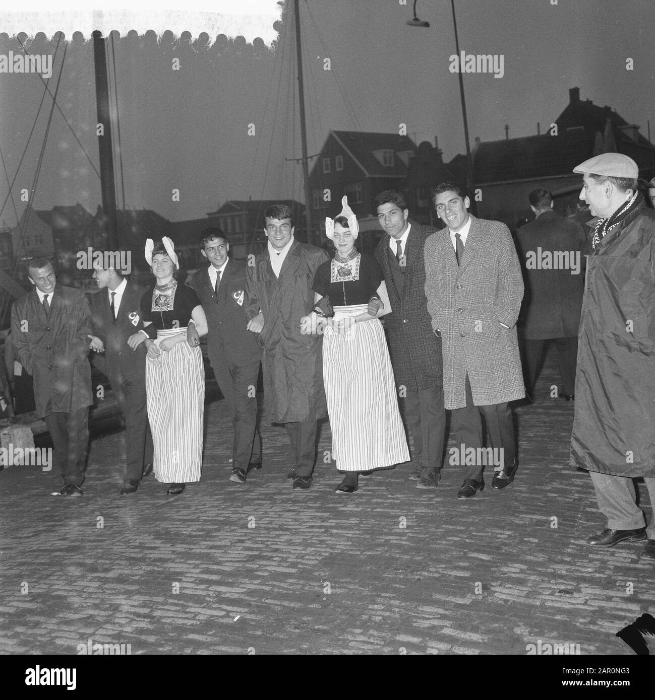Turkish participants in an international youth tournament with Volendam ...