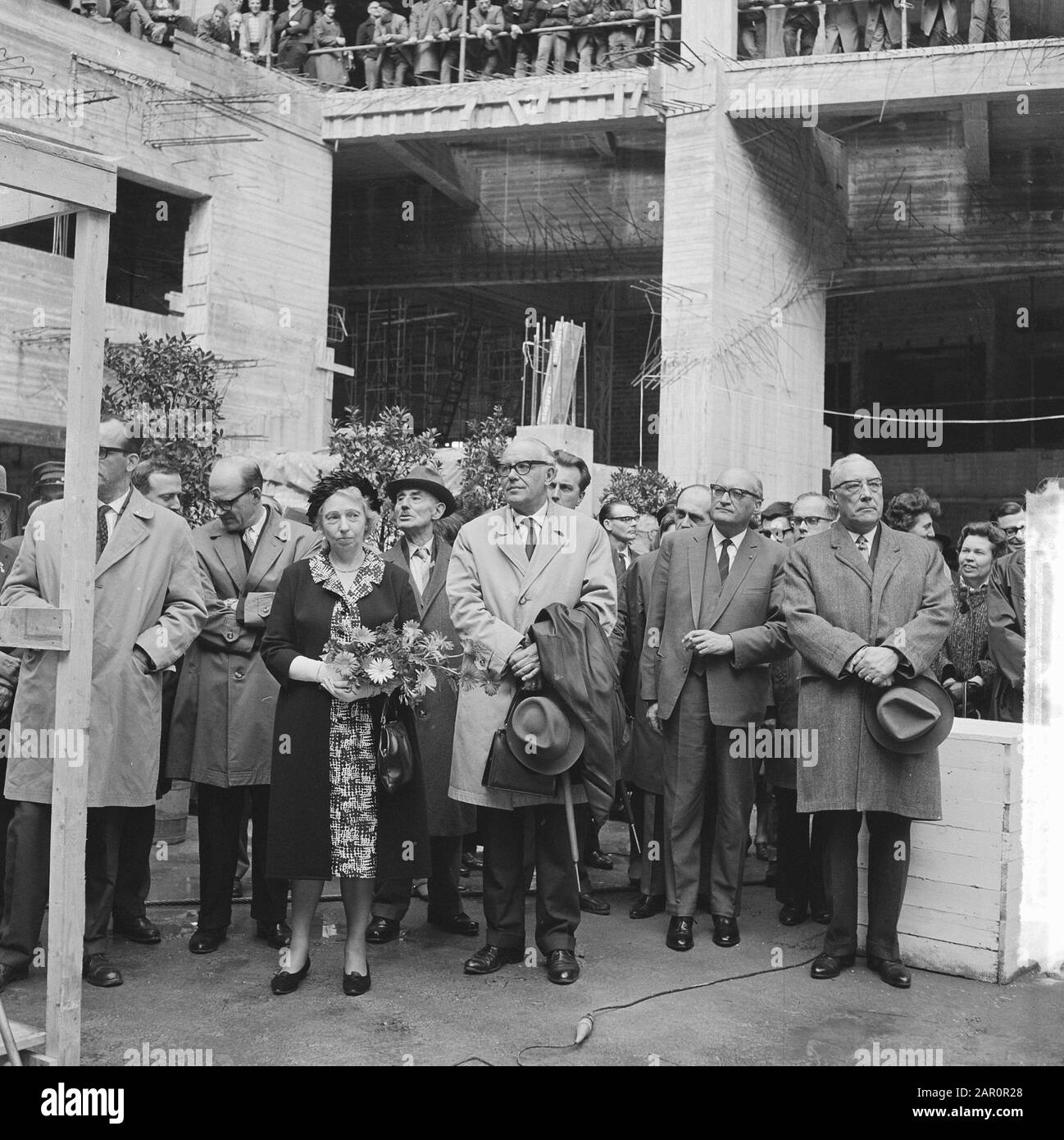 Highest point Rotterdam Concertgebouw, overview ceremony Date: 22 april ...