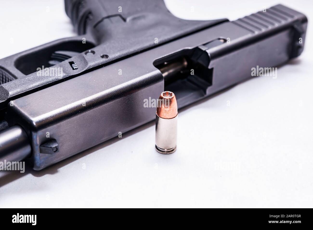 Firearm slide hi-res stock photography and images - Alamy