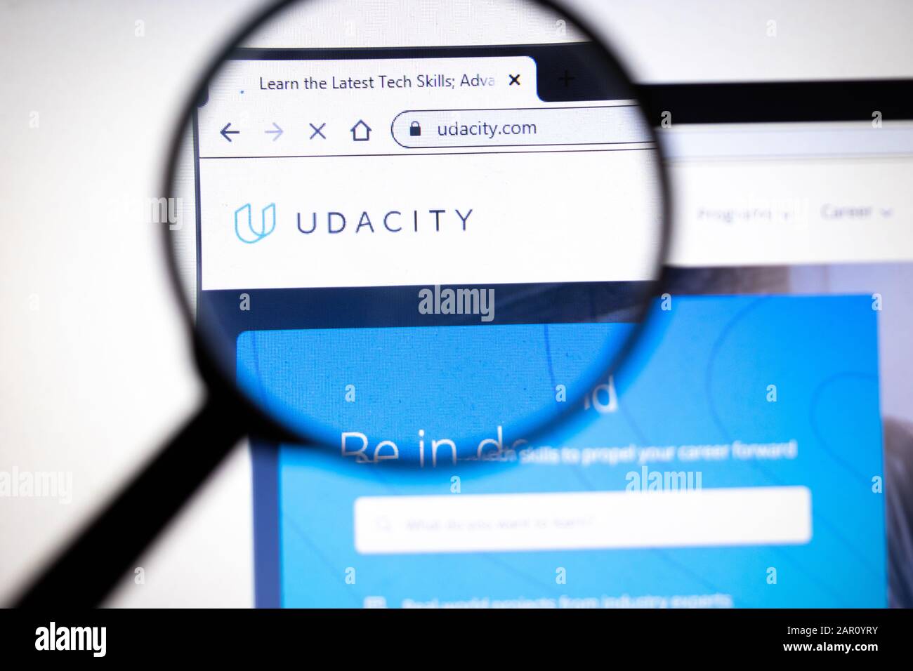 Udacity logo hi-res stock photography and images - Alamy