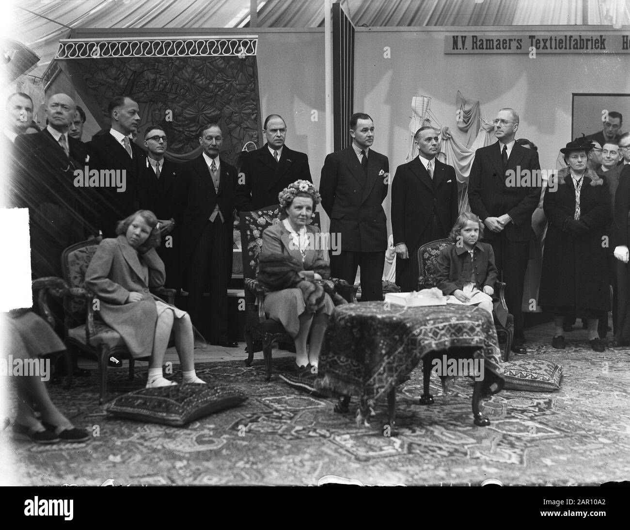 Princess Beatrix performed her first official act with the unveiling of ...